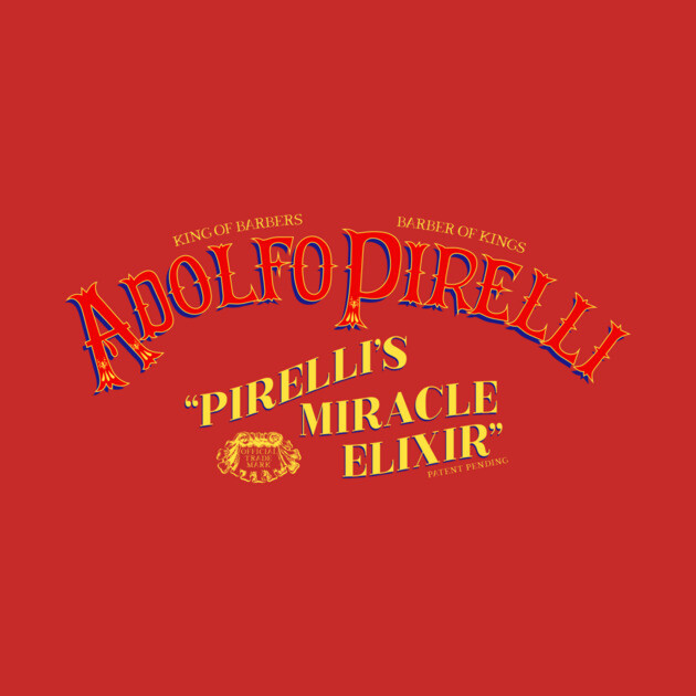 Perelli's Miracle Elixir - Sweeney Todd - T-Shirt | TeePublic