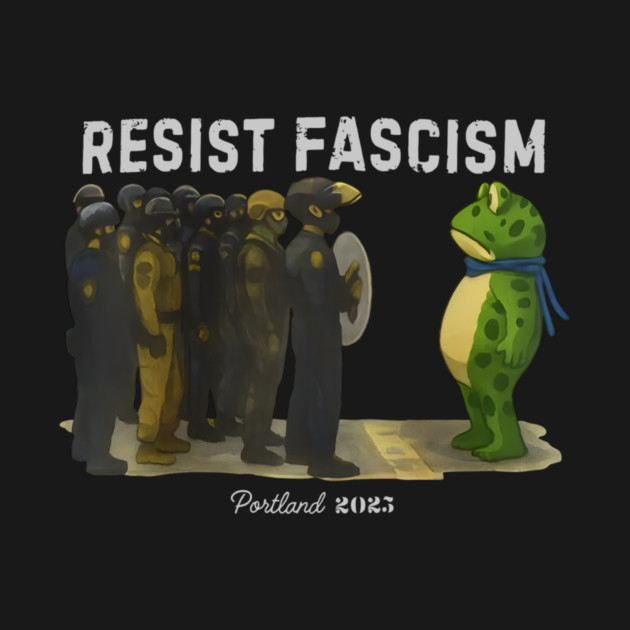Portland Frog Protest - Rage Against The Machine, Political Protest ...