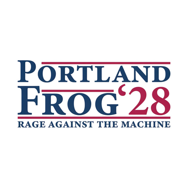 Portland Frog Protest - Rage Against The Machine, Political Protest ...