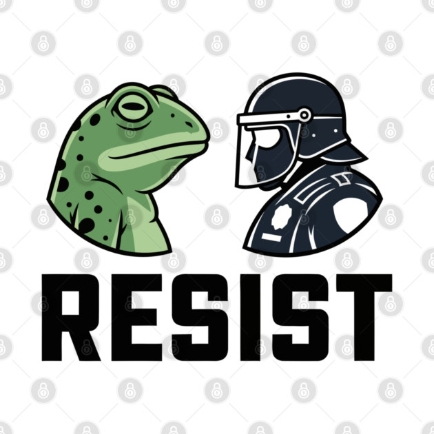 Portland Frog - Portland Frog - T-Shirt | TeePublic