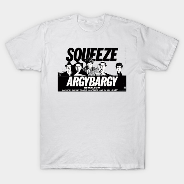 Squeeze Vintage Logo Fan Album Music Tour Band - Squeeze Band - T-Shirt ...