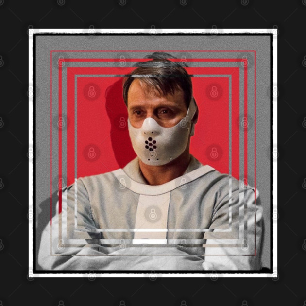 Hannibal Mask and Straitjacket - Hannibal - T-Shirt | TeePublic