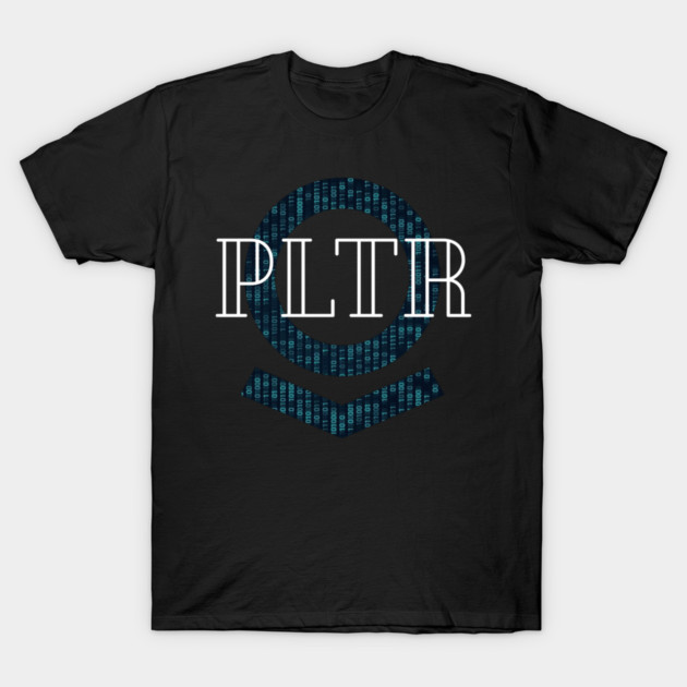 Palantirs Pltr Inset Logo - Palantirs Pltr Inset Logo - T-Shirt | TeePublic