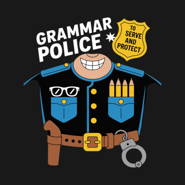 Grammar Police Costume Halloween Pair with Jail Inmate - Grammar Police ...