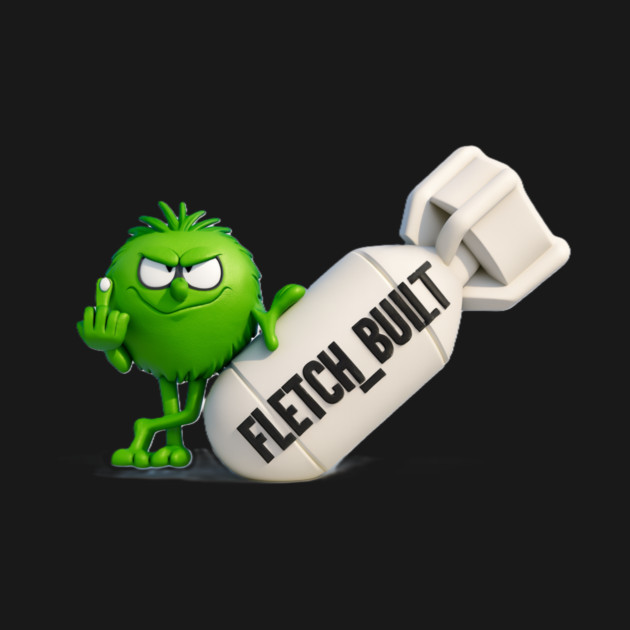 FLETCH BUILT LOGO - Hotwheels - T-Shirt | TeePublic