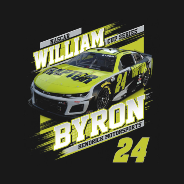 William Byron Raptor Car - William Byron - T-Shirt | TeePublic