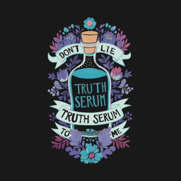 Truth Serum Bottle - Potion Art - T-Shirt | TeePublic