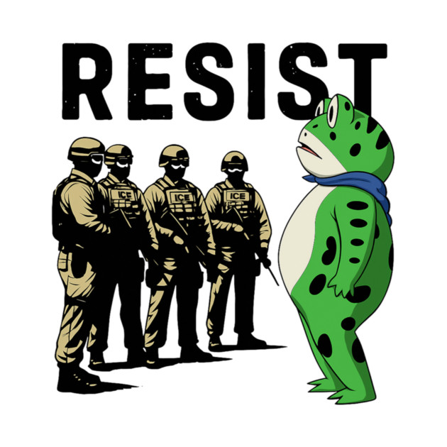 Portland Frog Resist Protest, Anti ICE, Anti Fascism, Anti Trump ...