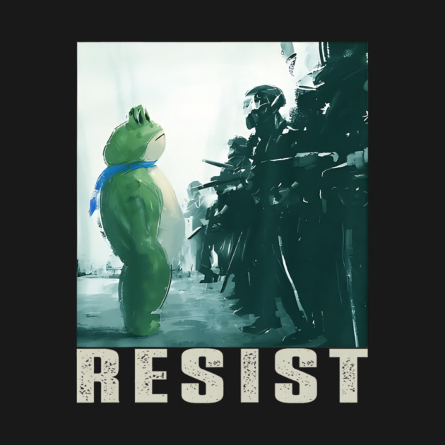 Portland Frog - Portland Frog - T-Shirt | TeePublic