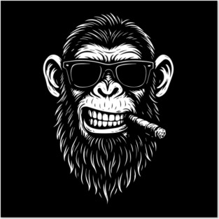 monkey wallpaper smoking