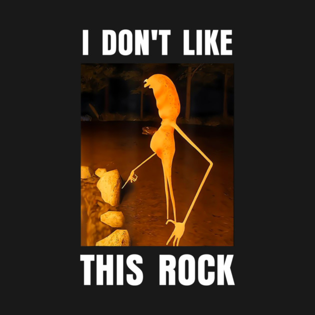 Marcus The Worm , I Don't Like This Rock , Marcus The Worm Meme ...