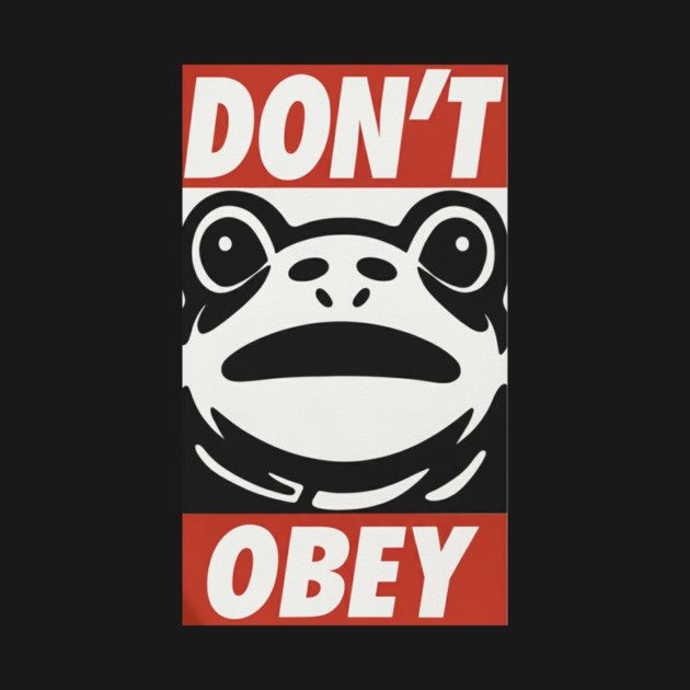 Don’t Obey Portland-Frog - Portland Frog Resist - T-Shirt | TeePublic