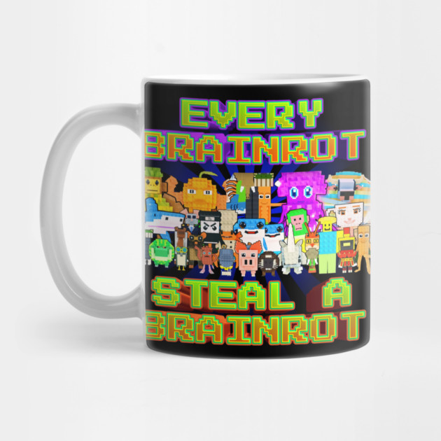 Every Brainrot Steal a Brainrot Game Meme Art for Boys Kids Teens ...