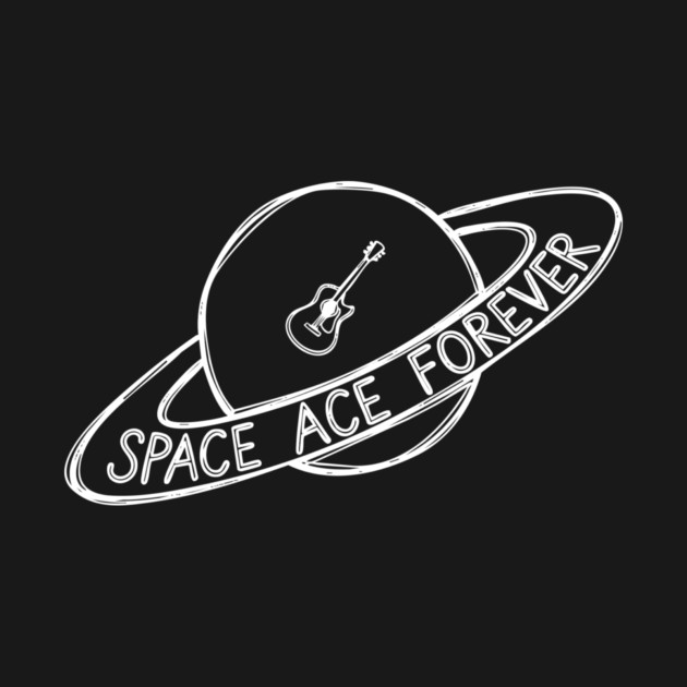 Space Ace Forever – Retro Cosmic Line Art - Space Ace Ace Frehley ...