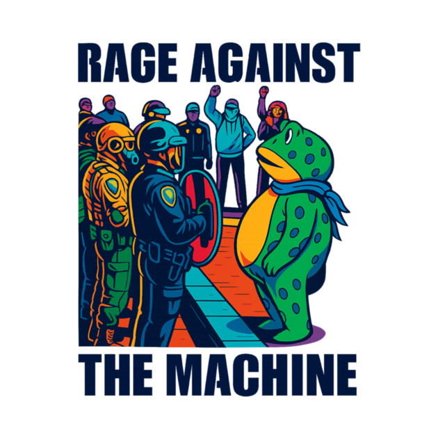 Portland Frog Anti-ICE, Portland Frog Protester, Anti ICE, Protest ...