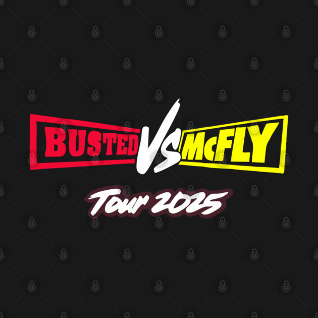 Busted vs McFly Music Concert Tour 2025 - Busted Vs Mcfly - Bag | TeePublic