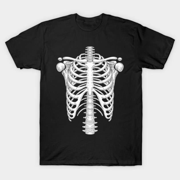 Novelty Skeleton Rib Cage - Rib Cage - T-Shirt | TeePublic