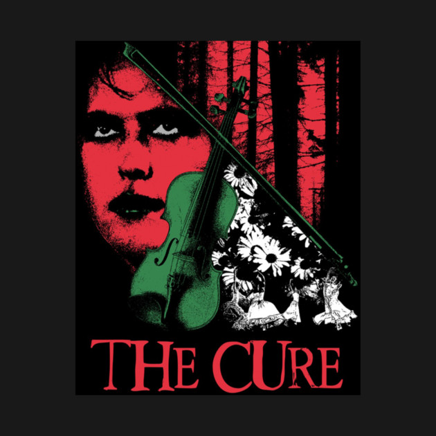 The Cure Band merch new Logo - The Cure Band - T-Shirt | TeePublic