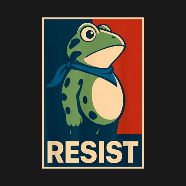 Rage Against The Machine Portland 2025 - Resist Frog, Resist Portland ...