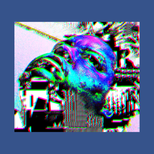 Static Vision - Glitch Art - T-Shirt | TeePublic