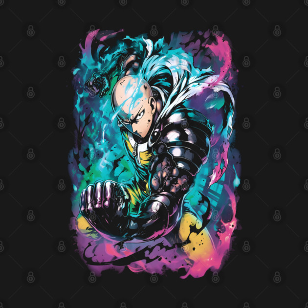 saitama - one punch man - One Punch Man - T-Shirt | TeePublic