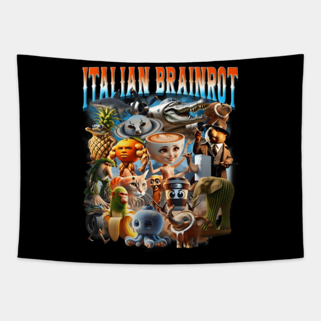 Italian Brainrot Characters Popular Trend Gen Z - Brainrot Characters ...