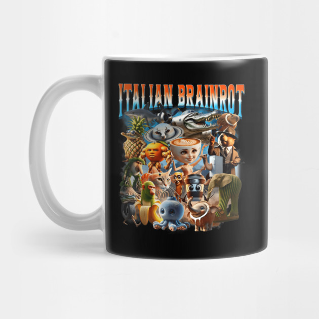 Italian Brainrot Characters Popular Trend Gen Z - Brainrot Characters ...