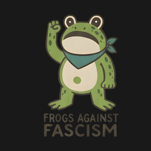 Frogs Against Fascism - Portland Frog Protest - Political Protest Frogs ...