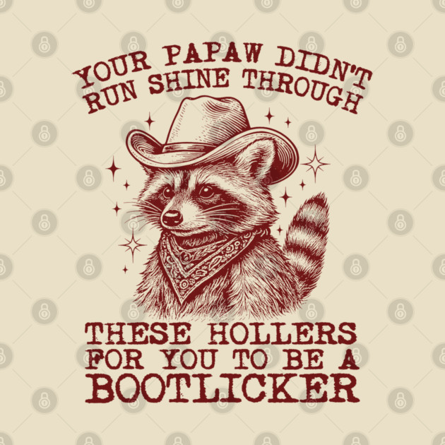 hand drawn Resist Raccoon Appalachian liberal leftist, funny meme ...