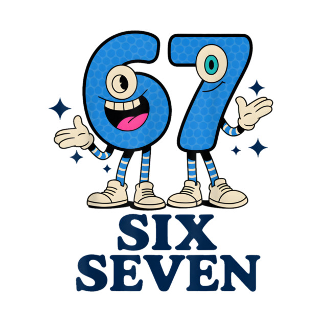 67 Six Seven 6-7 - Italian Brainrot Kids Gaming Meme - Six Seven ...