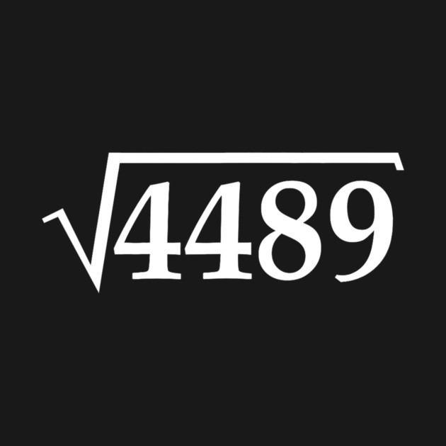 67 Brainrot Square Root 4489 Slang Math Teacher - Funny Math Meme - T ...