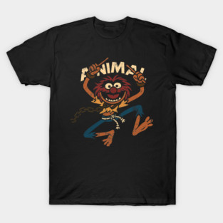 animal muppets drums t shirt