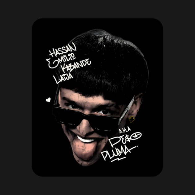 Peso Pluma Head - Peso Pluma Head - T-Shirt | TeePublic