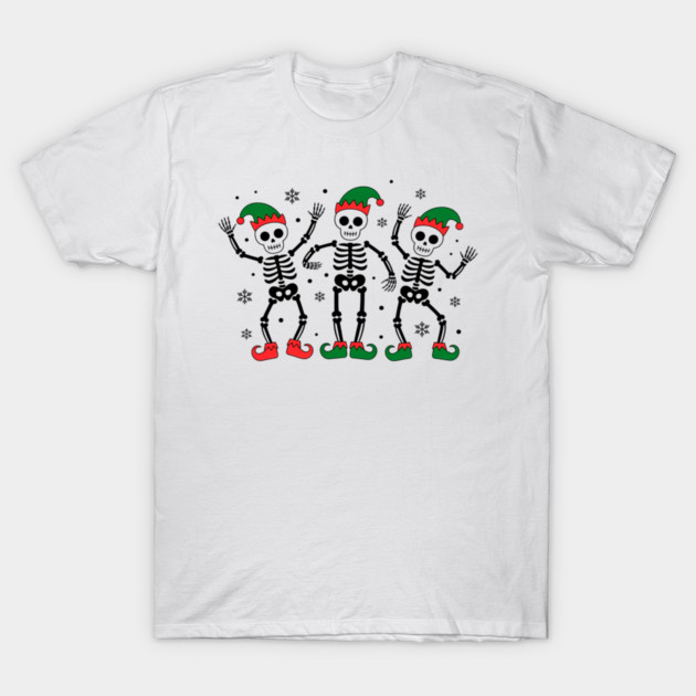 ElfElfChristmaself Skeleton Dancing Skeleton Christmas Family ...