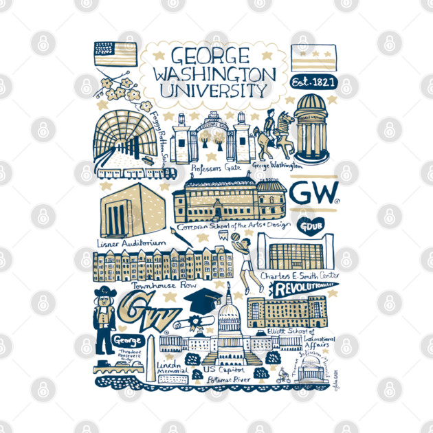 George Washington University - George Washington University - T-Shirt ...
