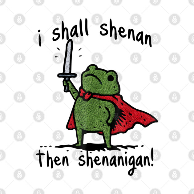 I shall shenan then shenanigan! Cute Raccoon with red cape and sword ...