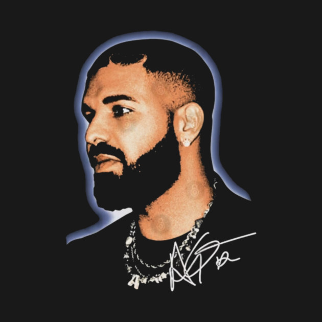 Drake Portrait - Drake Rapper - T-Shirt | TeePublic