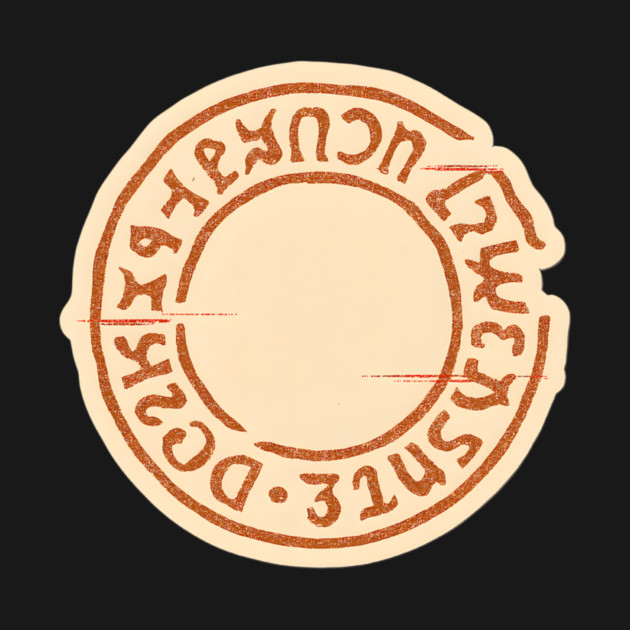 Broken Scripture Circle – Analog Horror Sticker - Horror - T-Shirt ...
