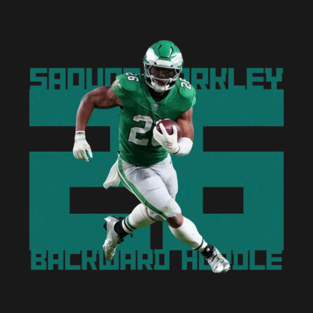 Saquon Barkley Backward Hurdle - Saquon Barkley - T-Shirt | TeePublic