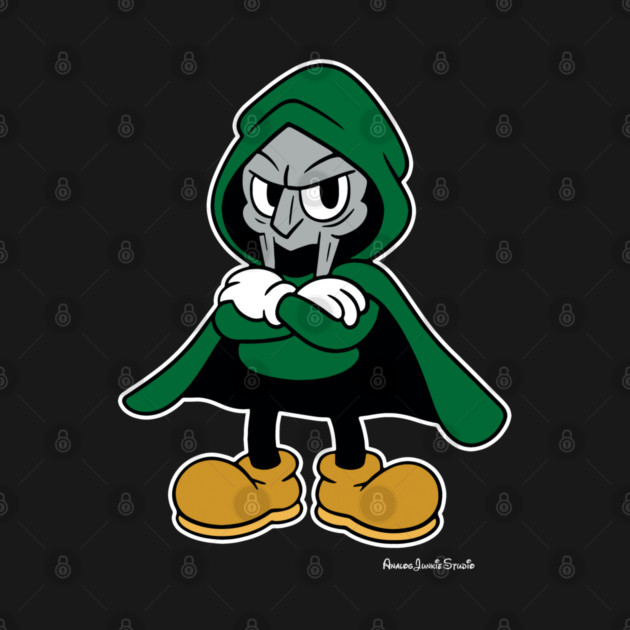 DOOM CARTOON - Analog Junkie Studio - T-Shirt | TeePublic