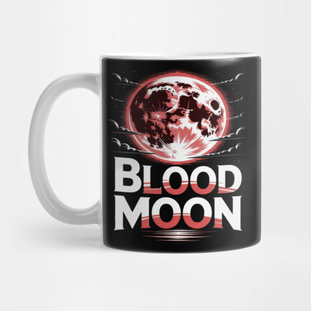 Total Lunar Eclipse Blood Moon 7 Sep 2025 - Total Lunar - Mug | TeePublic