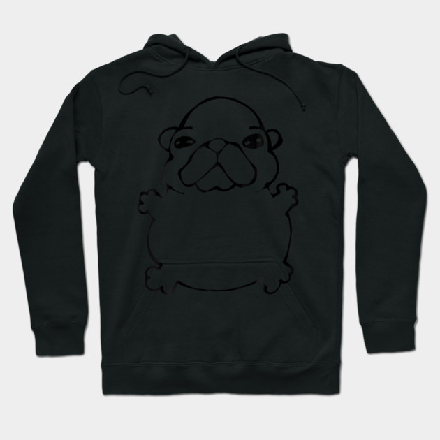 Pibble Dog Brainrot Wash My Belly - Funny Dog Meme - Hoodie | TeePublic
