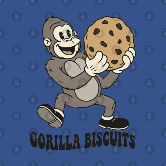 Gorilla Biscuits Retro Cartoon - Gorilla Biscuits - T-Shirt | TeePublic