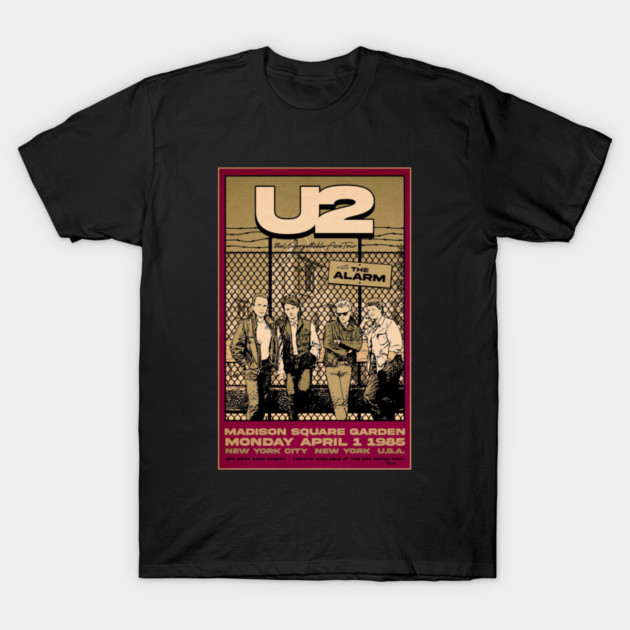 Rock Band Reunion Tour Poster - U2 Band - T-Shirt | TeePublic