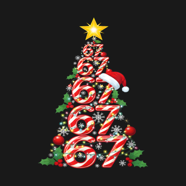 Christmas Tree Candy Cane, 67 Meme Brainrot - Christmas Brainrot - T ...