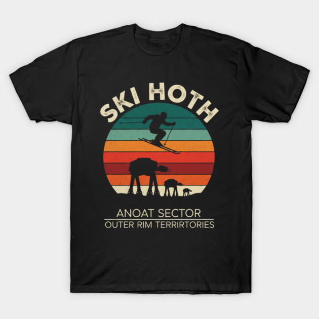 Ski Hoth - Star Wars - T-Shirt | TeePublic