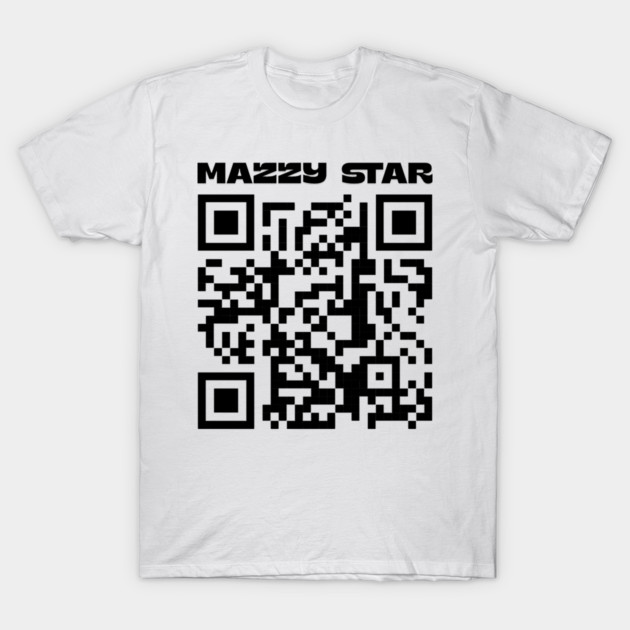 Mazzy Star QR Code – Minimalist Retro Tech Design - Mazzy Star - T ...