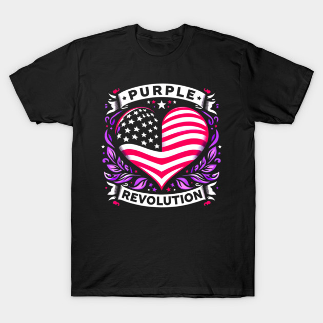 Purple Revolution Blue Dems Red Reps Coming Together Trend - Custom ...