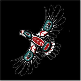 native alaskan eagle art