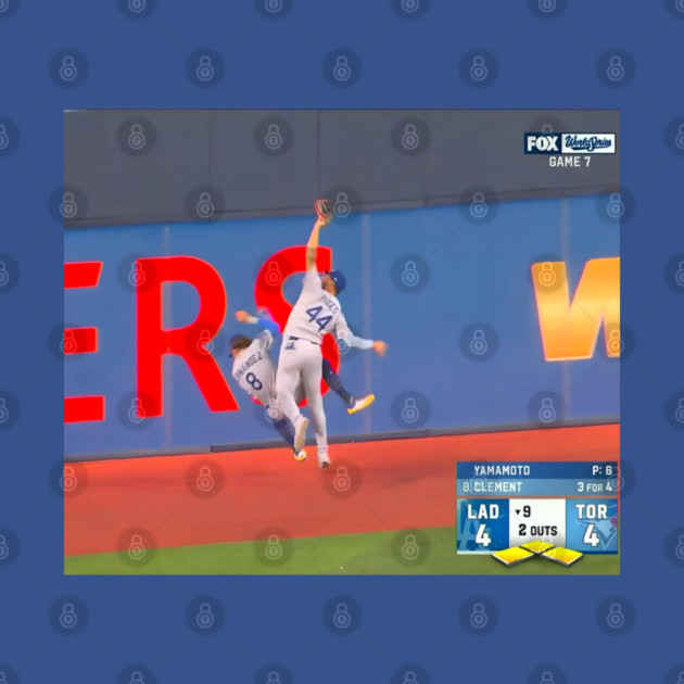 Andy Pages Catch - Dodgers World Series - Game 7 Saving Catch - Los ...